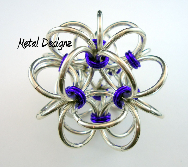 Infinity Rose Kit - Fidget Toy or Bracelet - Rings only - Metal Designz