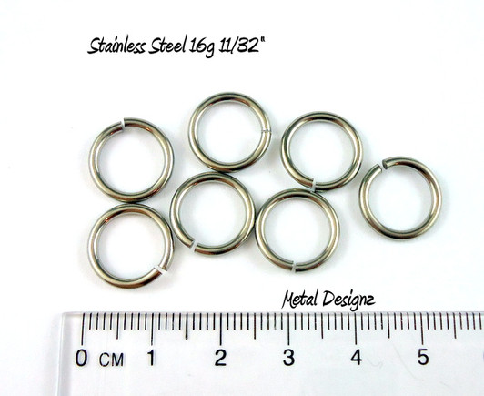Jump Rings - Stainless Steel - 16 Gauge - Page 1 - Metal Designz