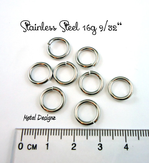 Jump Rings - Stainless Steel - 16 Gauge - Page 1 - Metal Designz
