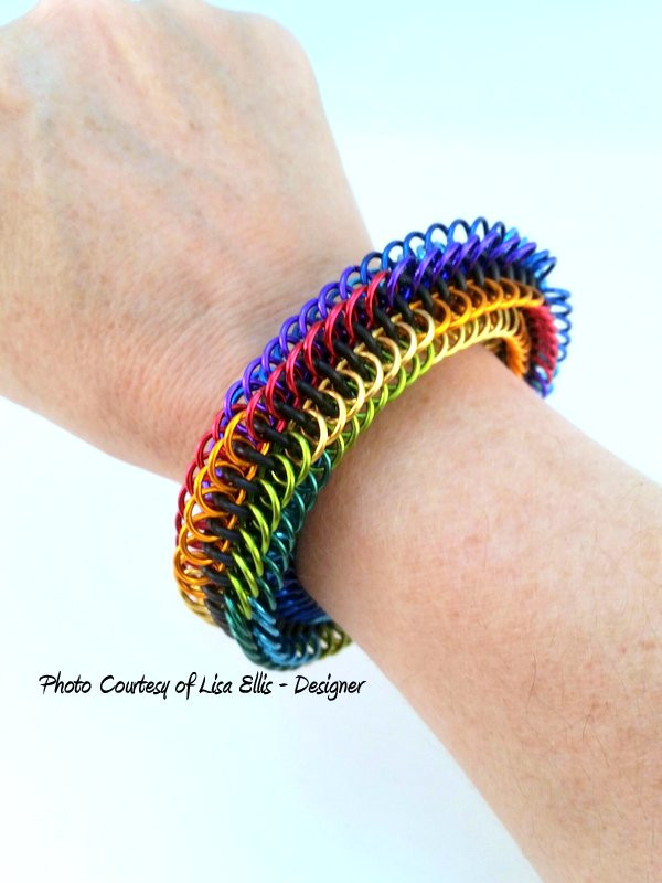 Infinity Rose Kit - Fidget Toy or Bracelet - Rings only - Metal Designz