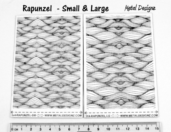 Laser Cut Texture Paper - Rapunzel - Metal Designz