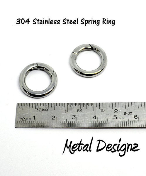 Stainless Steel Gate Spring Ring - Metal Designz