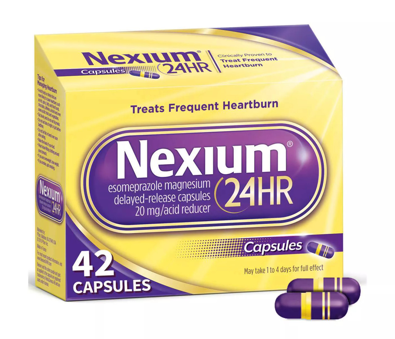 Nexium 24-Hour Delayed Release Heartburn Relief Capsules - 14 Count