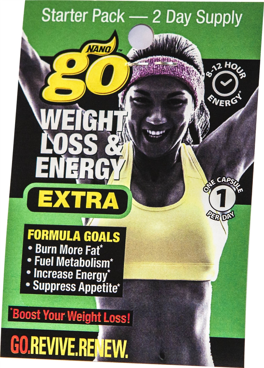 Nano Go Extra Strength Weight Loss & Energy Supplement - 30 Capsules