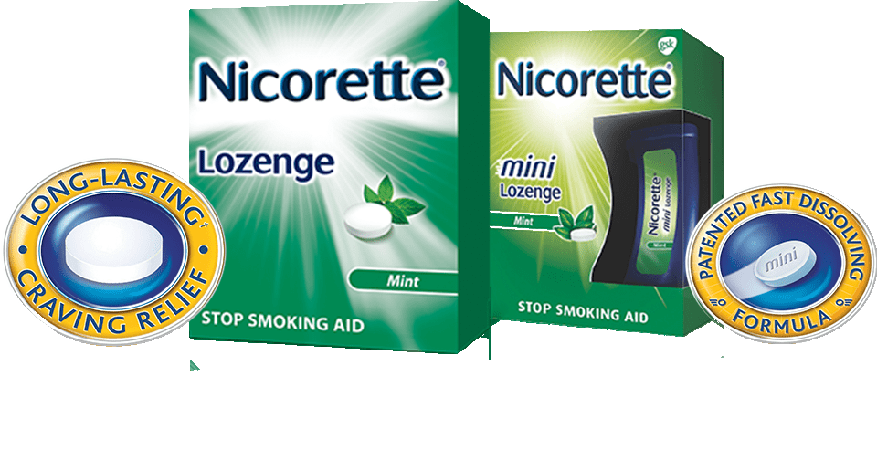 Nicorette Lozenges | Nicorette Mini 2mg & 4mg Lozenges