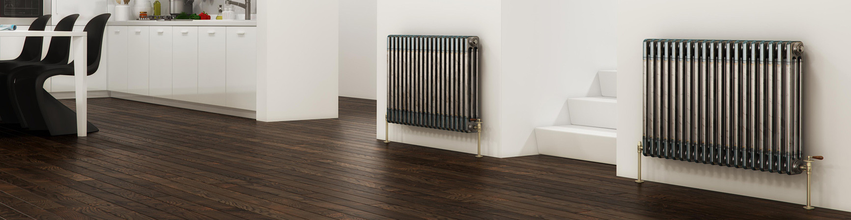 Column Radiators 4u - Modern, Traditional, Raw Metal, White Radiators
