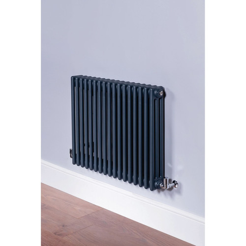 Next Day Infinity Anthracite 3 Column Radiator 26 Sections H500mm X W1220mm