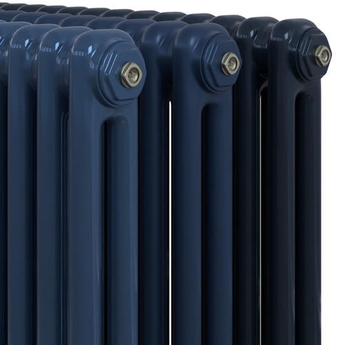 Classic Navy 2 Column Vertical Radiator H1800mm x W530mm
