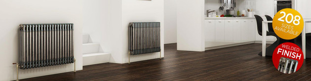 Raw Bare Metal Column Radiators