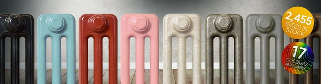 Colour Radiators: Painted Column Radiators