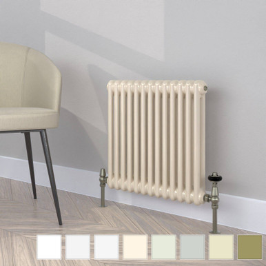 Classic Cream 2 Column Radiator H500mm x W806mm
