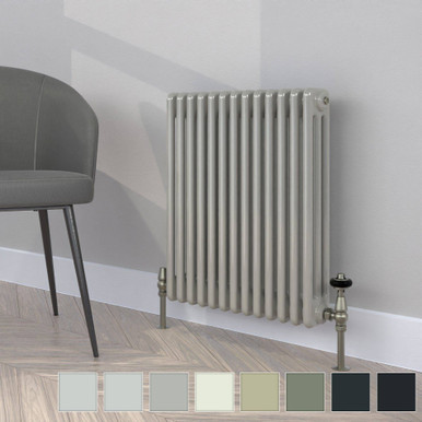 Classic Grey 3 Column Radiator H600mm x W990mm