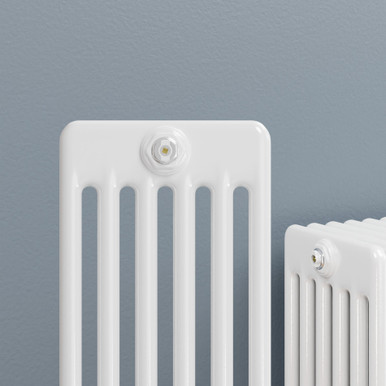 Infinity White 6 Column Radiator 6 Sections H400mm X W300mm