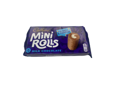 Cadburys CHOC MINI ROLLS PMP 1.49
