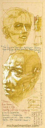 Sketchbook Journals XXVII by Michael Mentler, Original Artwork