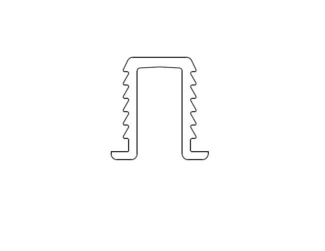 Adjustable Wall Mounted Bottom Guide No. 94.201 + U Shape Guide 8230.00705