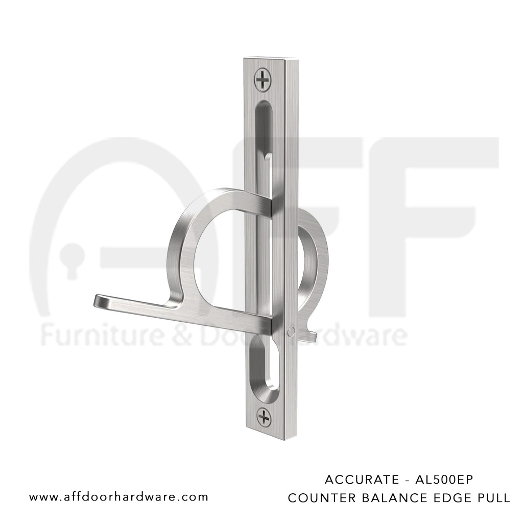 Accurate - AL500EP - Counter Balance Edge Pull - www.affdoorhardware.com