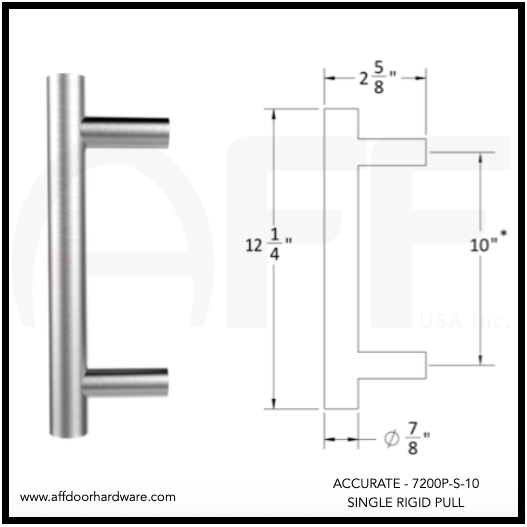 Accurate No. 7200P-S-10 Single Rigid Pull