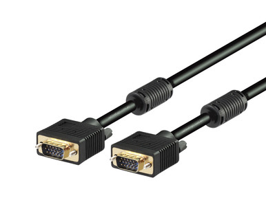 2M High Grade VGA Cable HD15M/M with Gold-Plated Connectors - www ...
