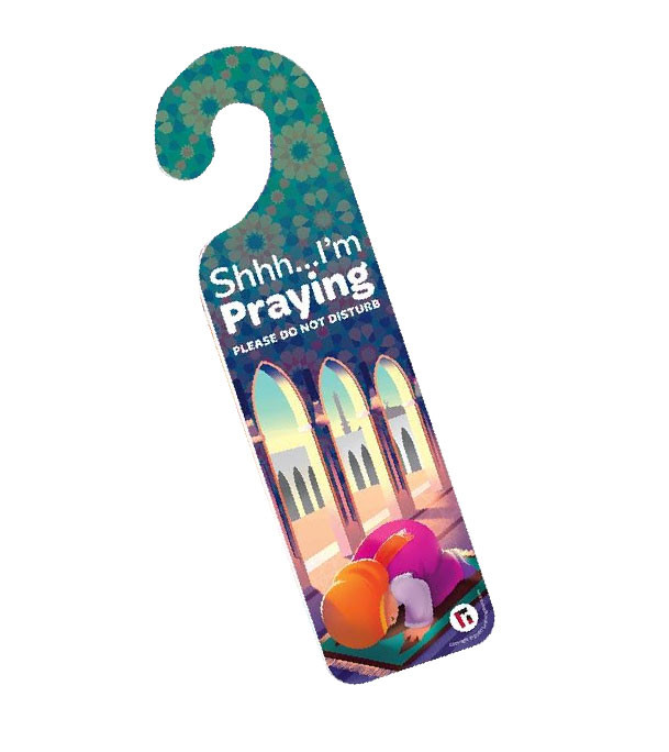 SHHH...I'm Praying (Girl) Do Not Disturb (Double Sided Hanging Door ...