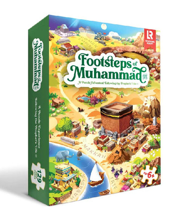 Learning Roots Footsteps of Muhammad Puzzle - Madinah Media