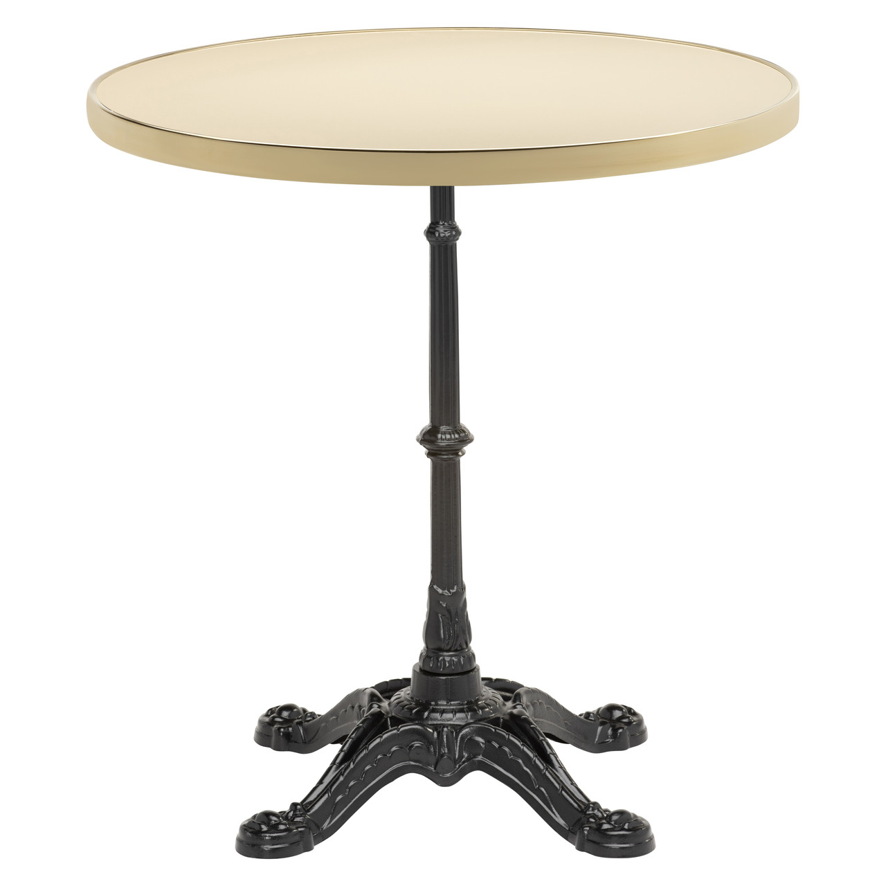 Parisian 27.5in Round Enamel French Bistro Table Top