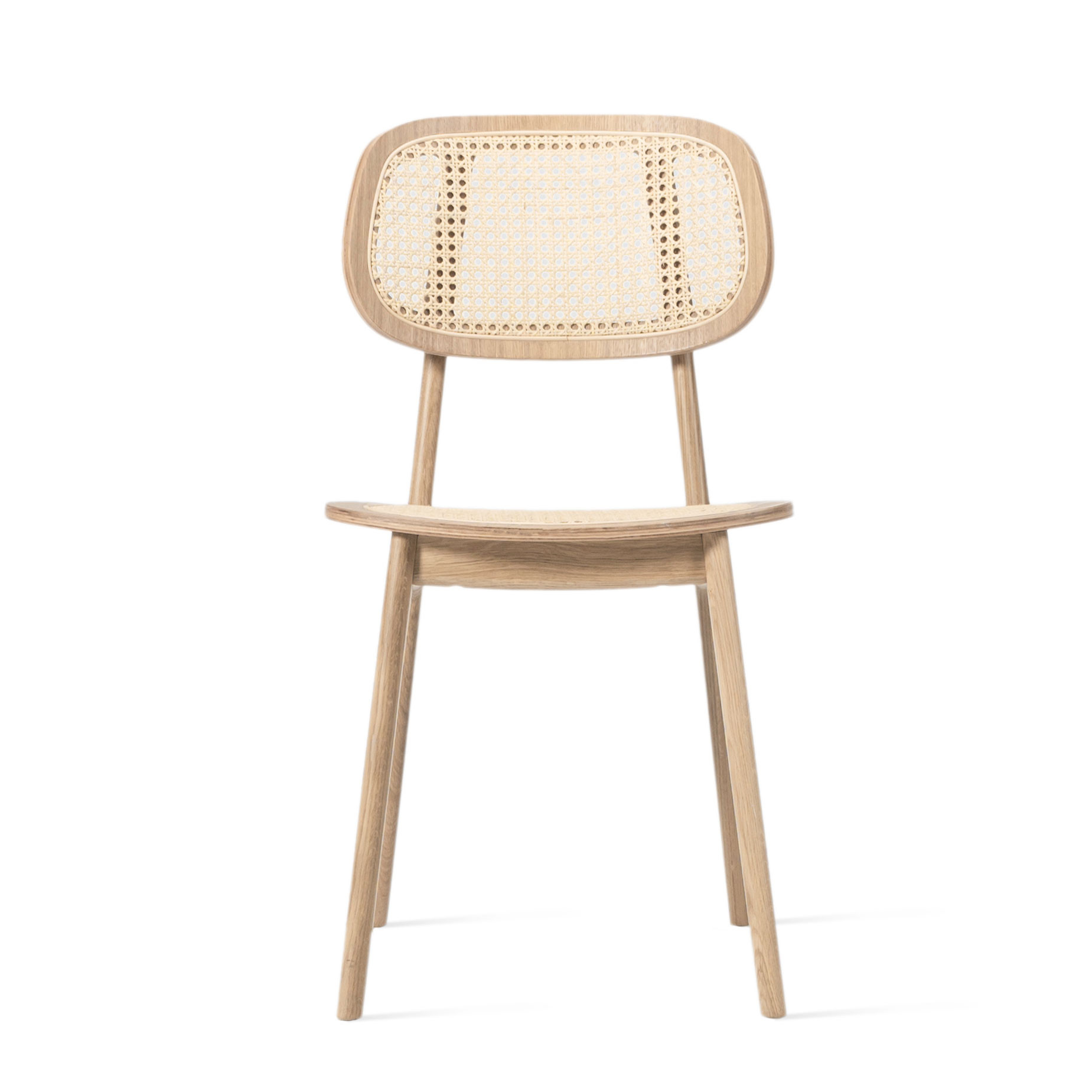Vincent Sheppard Titus Oak Dining Chair with Cane Seat and Back