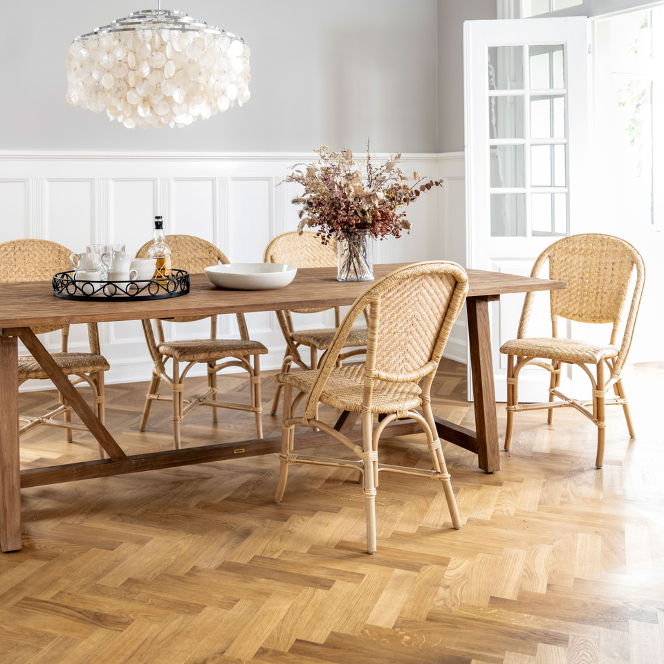 Rattan Dining Chairs by Sika Design