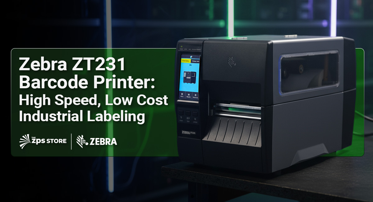 Zebra ZT231 Barcode Printer | High Speed, Low Cost Industrial Labeling ...