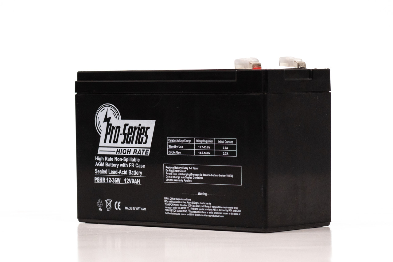 Alpha Technologies ALI Elite 1500RM UPS Set of 3 Replacement Batteries
