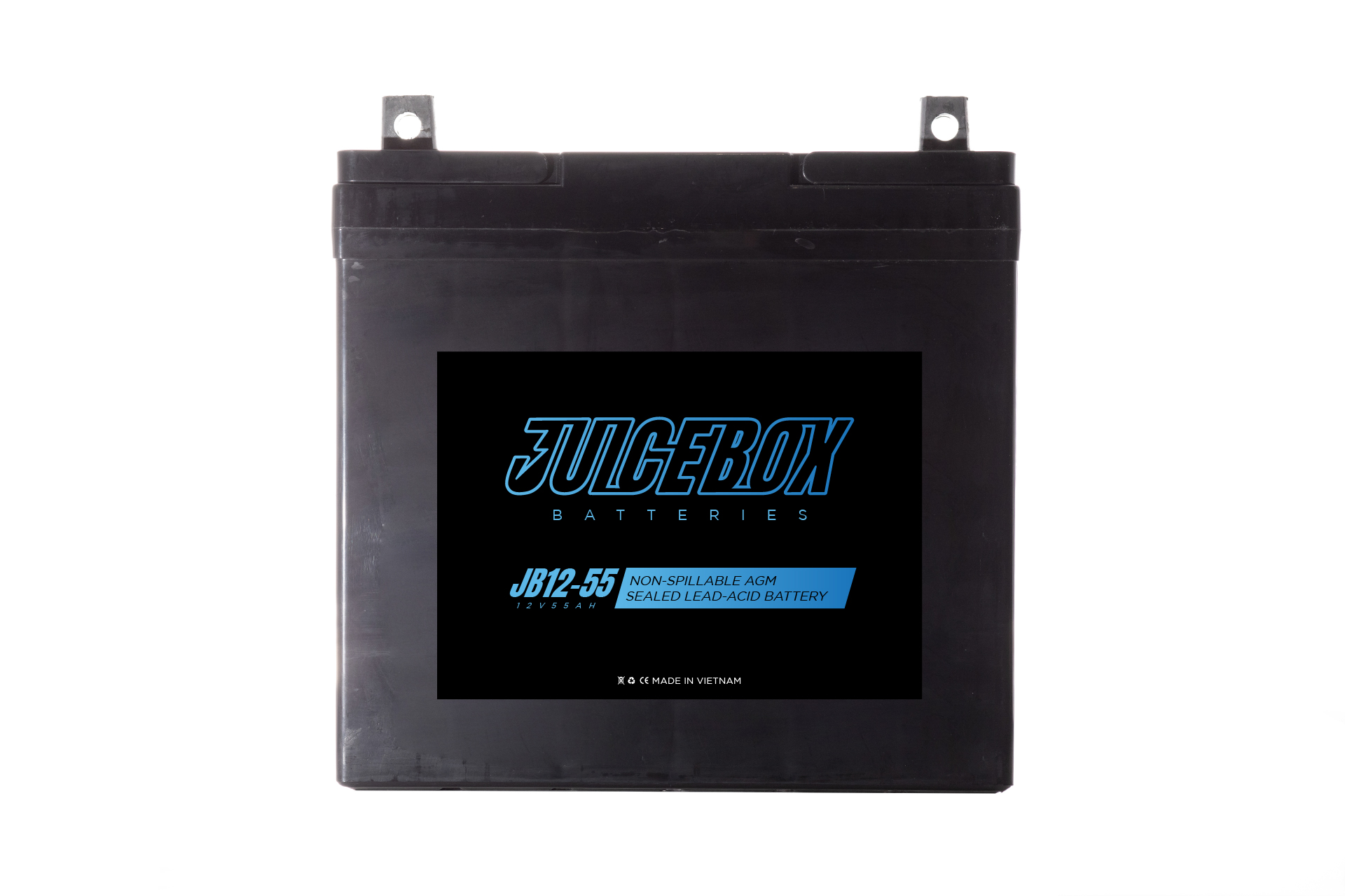 12 Volt 55 Ah Sealed Lead Acid, AGM Battery