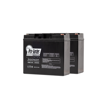 Electric Mobility Rascal P320 Compact Batteries