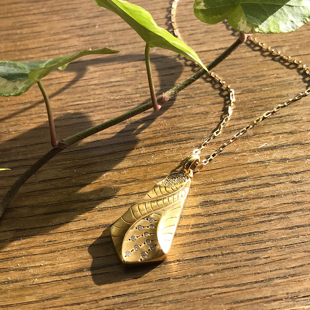 Kite Pendant | Handmade Fine Jewelry by K.MITA