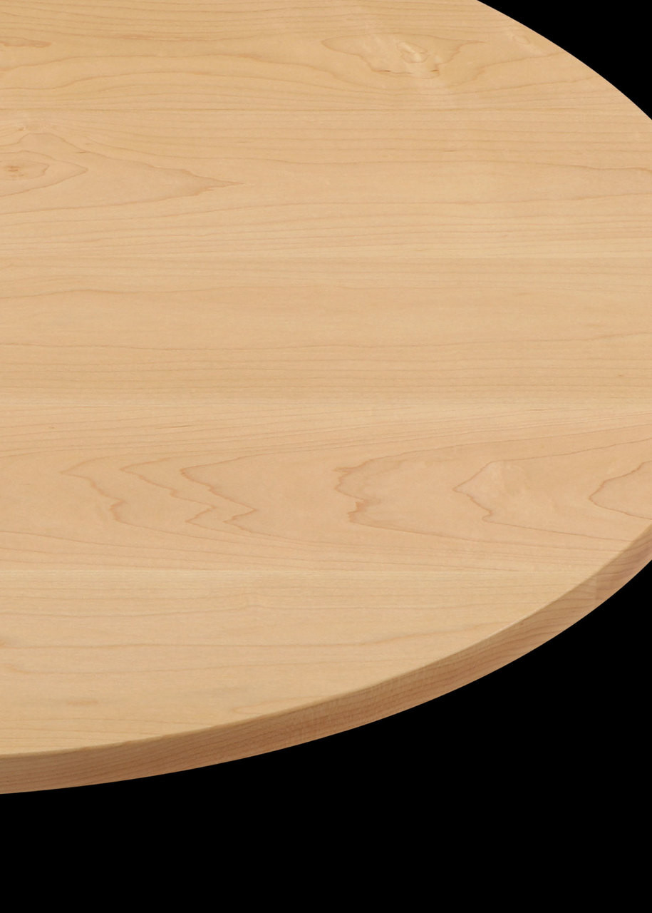 Round Hard Maple Table Top | Custom Made | Order Online