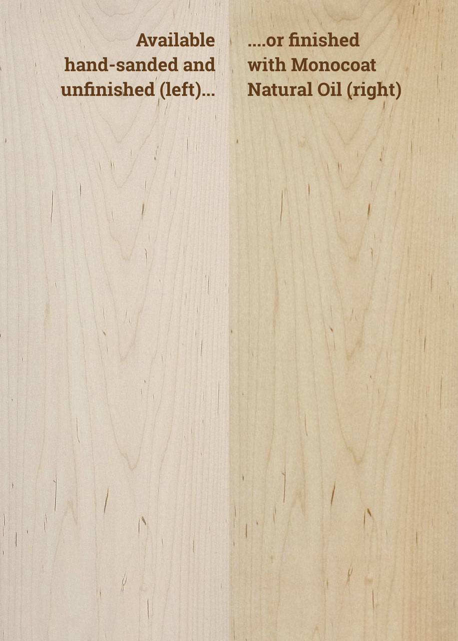 Round Hard Maple Table Top | Custom Made | Order Online