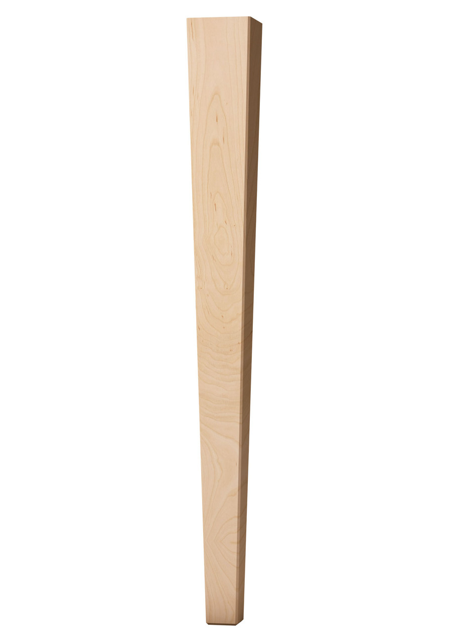 Oslo Square Tapered Coffee Table Leg 15" | Shop TableLegs.com™