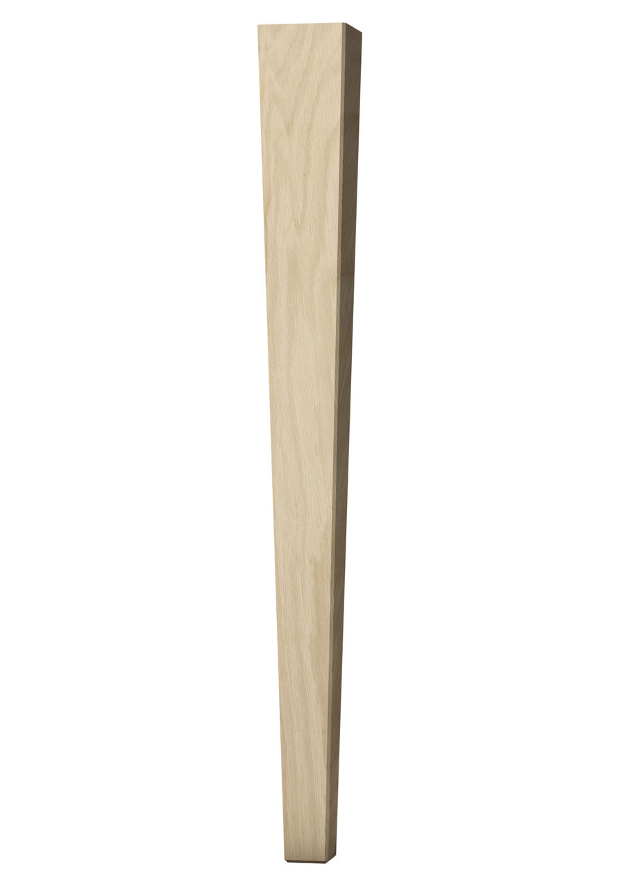 Oslo Square Tapered Coffee Table Leg 15" | Shop TableLegs.com™