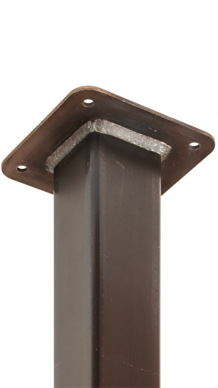 Thin Foursteel Bench Leg - TableLegs.com