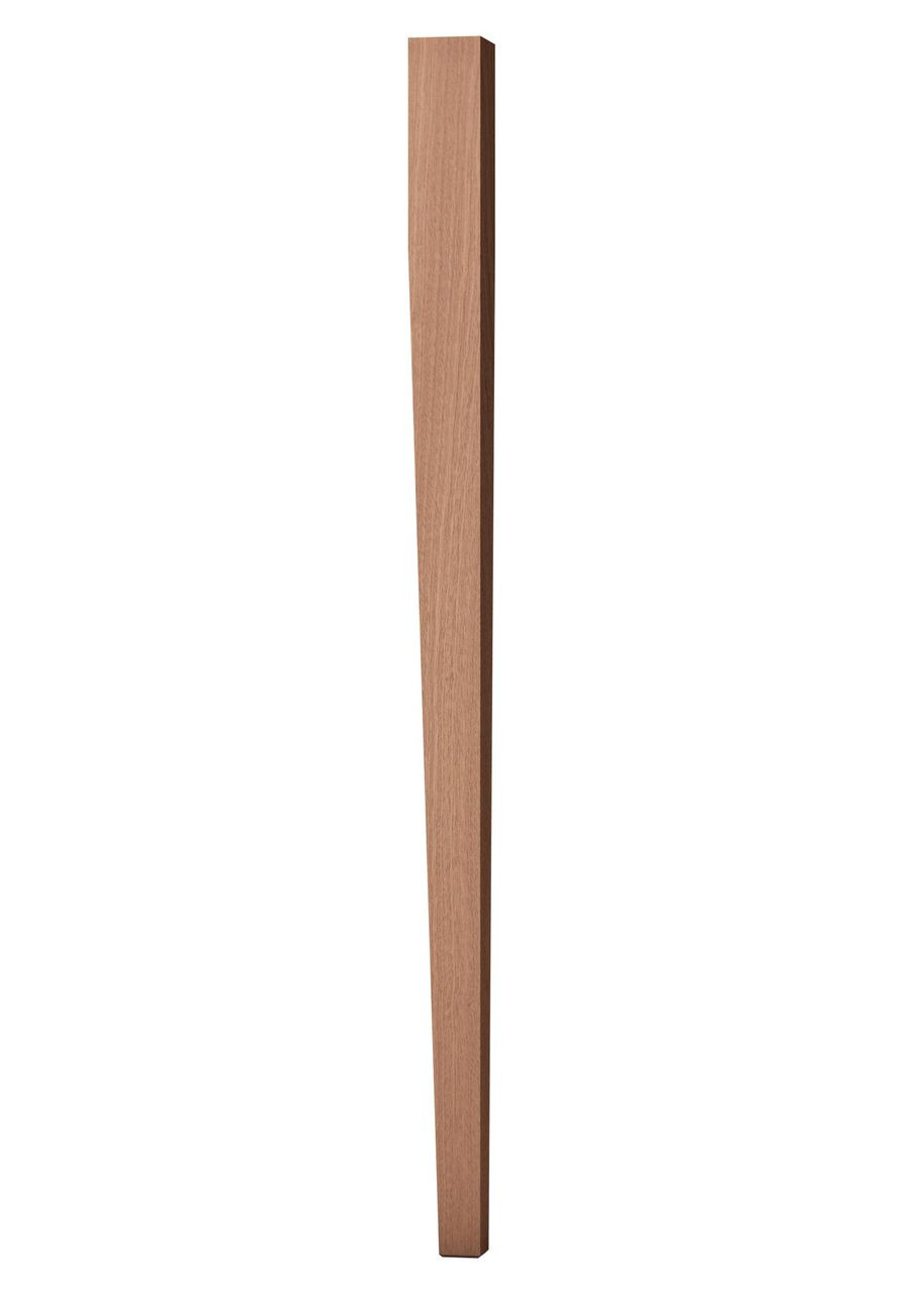 Hepplewhite Dining Table Leg 29" - TableLegs.com
