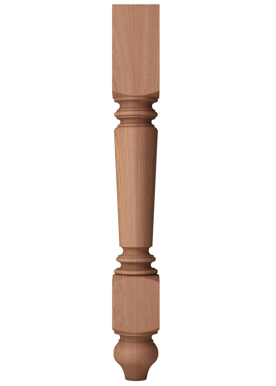 Large Belville Kitchen Leg 36" - TableLegs.com