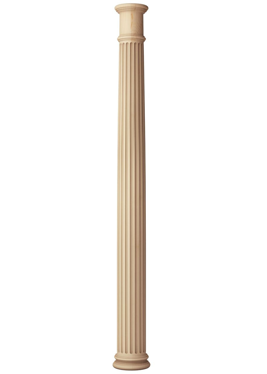 Fluted Doric Column 42" - TableLegs.com