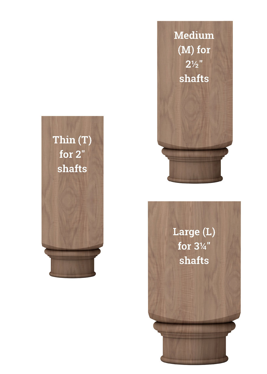 Modular Column Capitals with Blocks - TableLegs.com