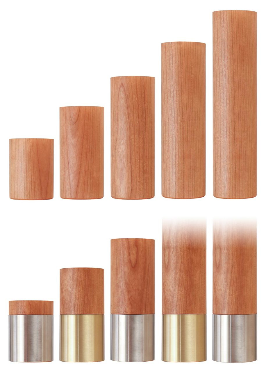 XL Round Wood Furniture Feet | 4" to 12" | Shop TableLegs.com™