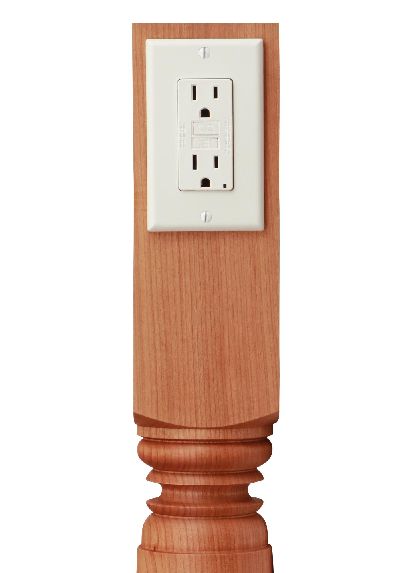 Electrical Receptacle Cavity Notching | TableLegs.com™ | Shop Online