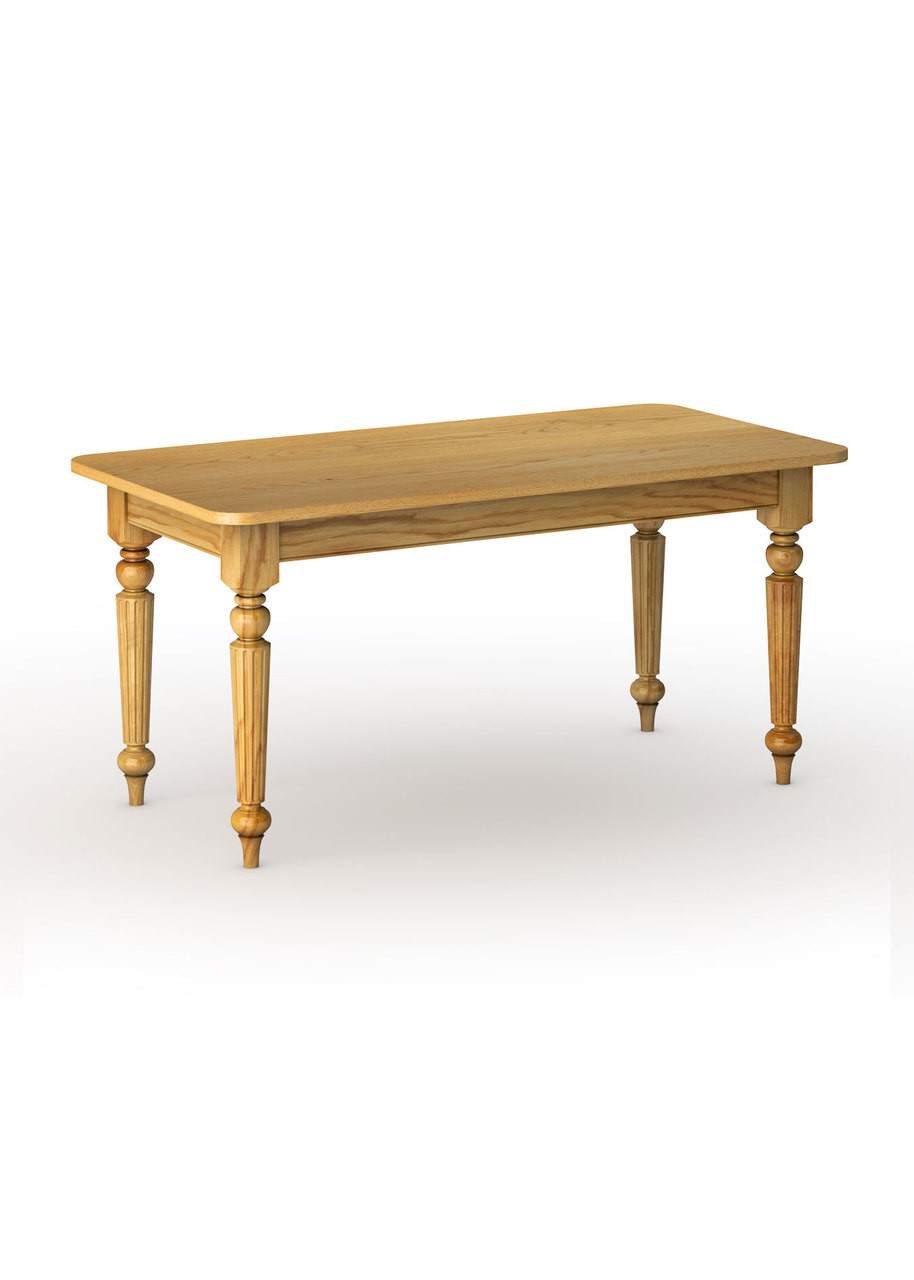 Federal Dining Table | Large Fluted Leg | TableLegs.com™ | Shop Online