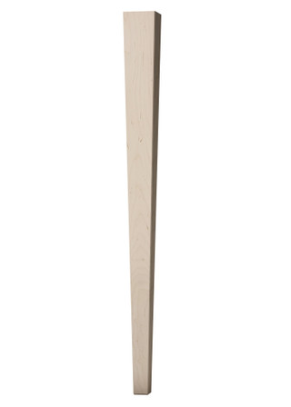 Oslo Square Tapered End Table Leg 21" | Shop TableLegs.com™