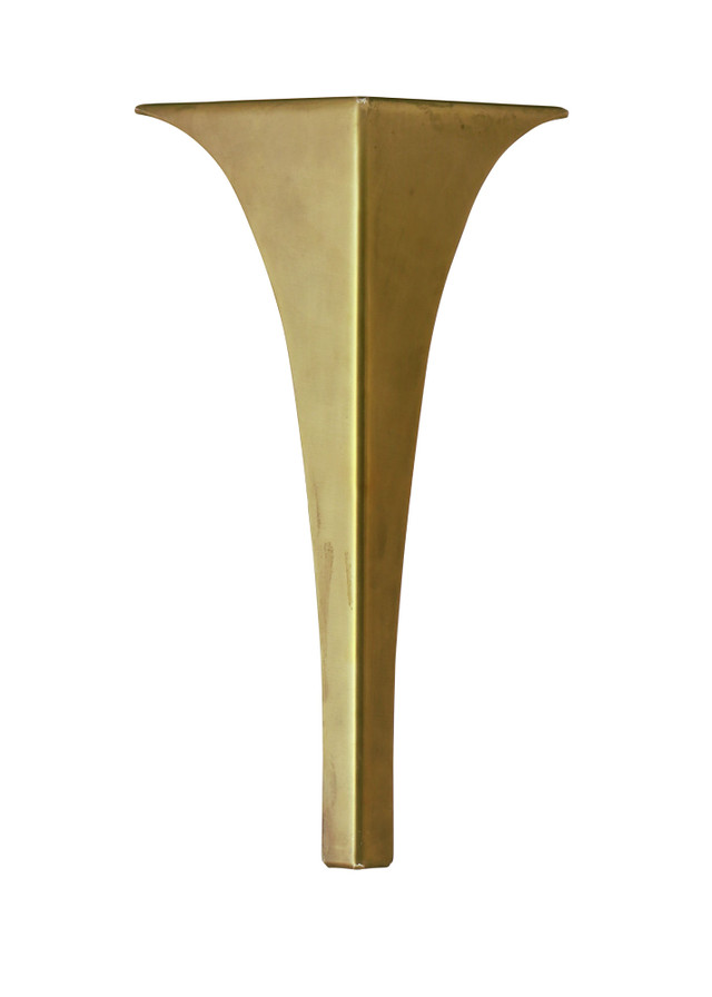 Verona Metal Tapered Coffee Table Leg 15" | TableLegs.com™