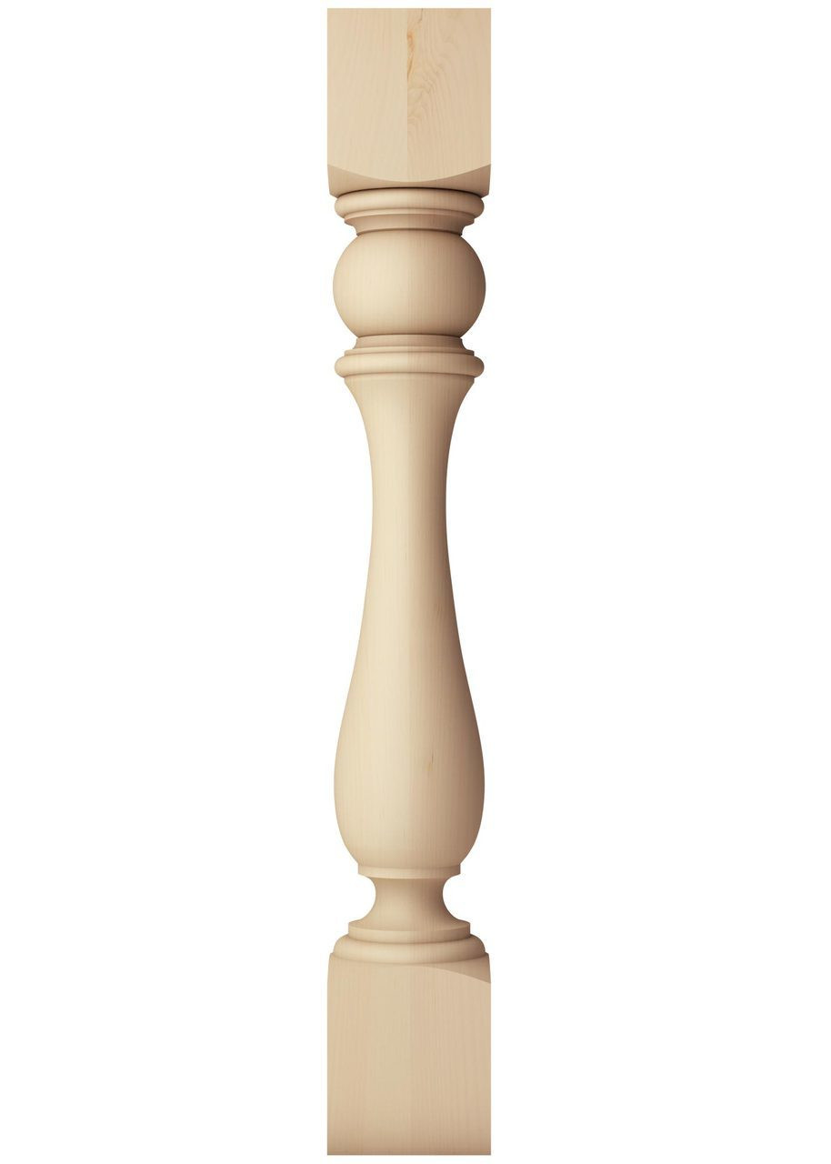 Extra Large Vase Turned Column 42" - TableLegs.com