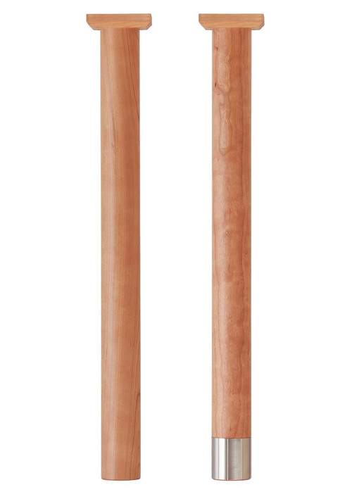 Round Wood Dining Table Leg 2.5 x 29" | TableLegs.com™ | Shop Online