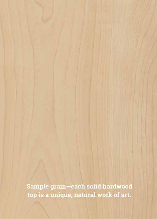 Round Hard Maple Table Top | Custom Made | Order Online